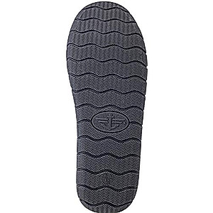 Dockers Men's Christopher Classic Casual Roll Collar Clog Slippers, Size 8 to 13 (Black Rugged, Numeric_9_Point_5)