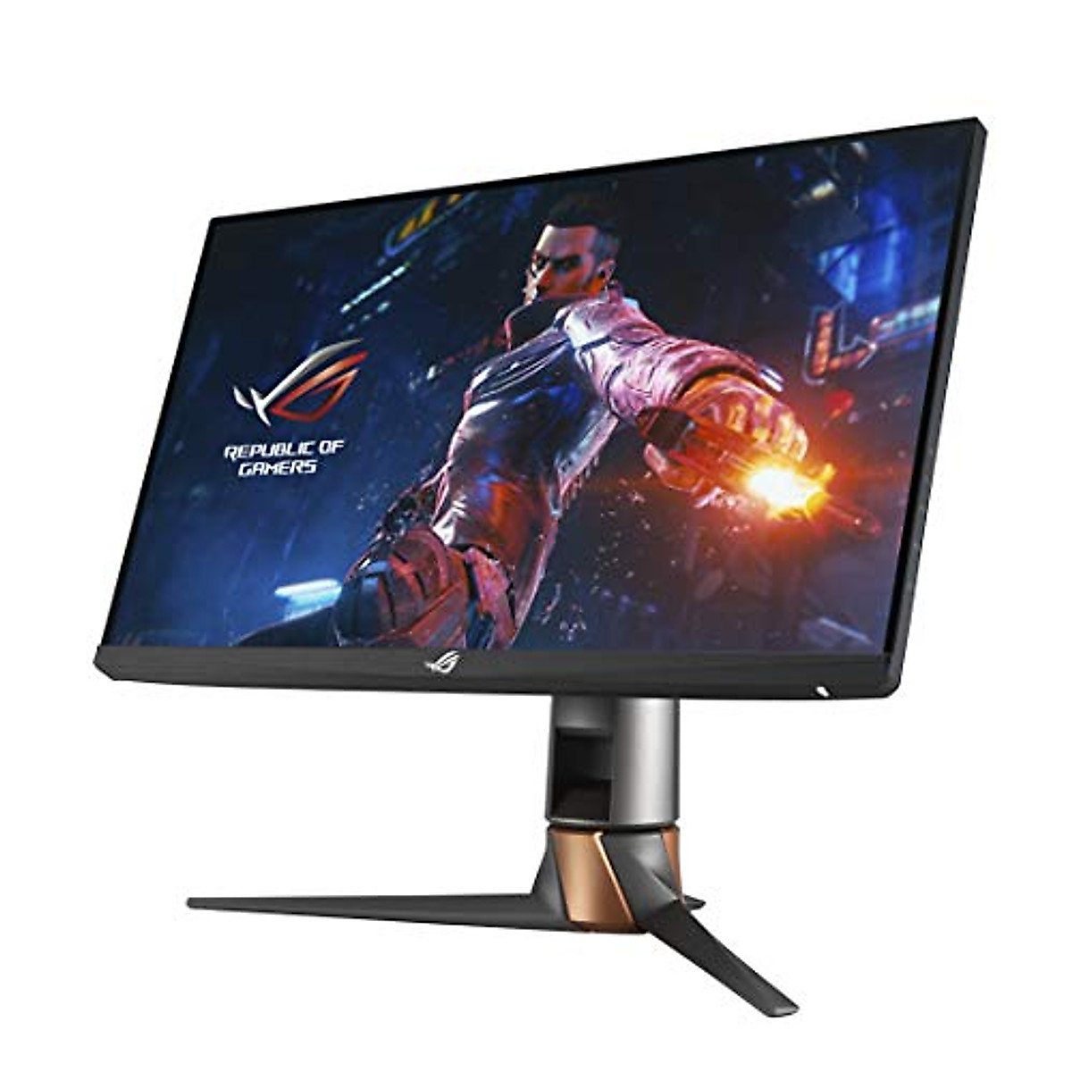 ASUS ROG Swift 360Hz PG259QNR 24.5” HDR Gaming Monitor, 1080P Full HD, Fast IPS, 1ms, G-SYNC, ULMB, NVIDIA Reflex Latency Analyzer, HDMI DisplayPort USB, Desk Mount Kit, VESA Wall Mountable, HDR10