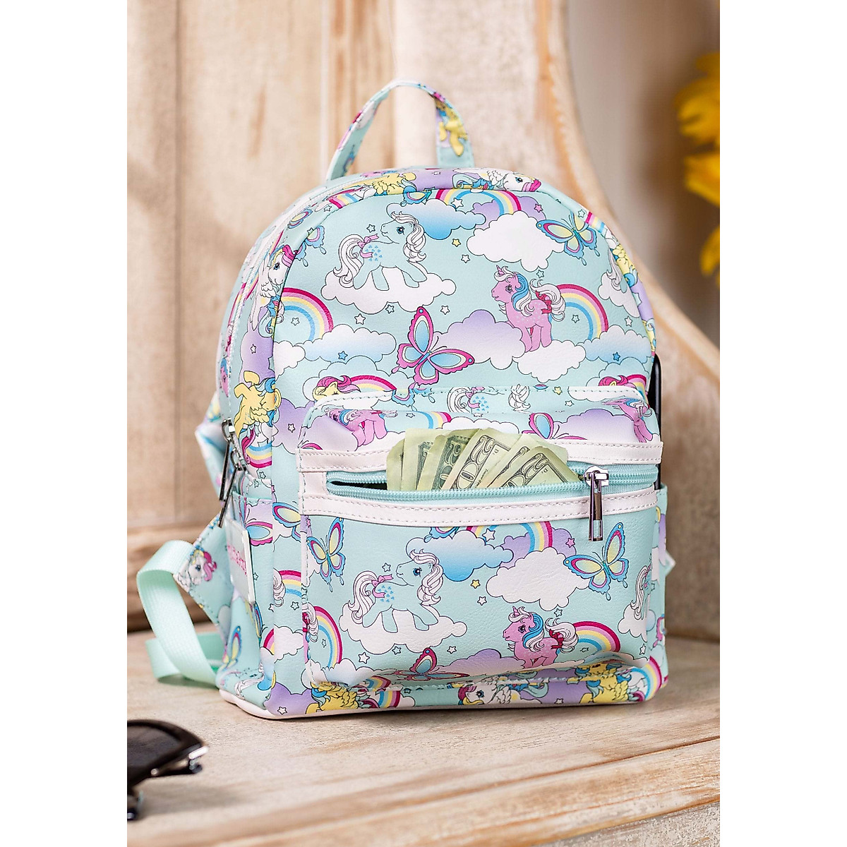 Rainbows and Butterflies My Little Pony Backpack Standard