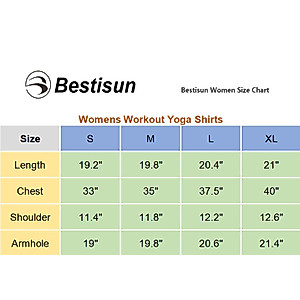 Bestisun Gym Athletic Yoga Shirts Muscle Tank Womens Athletic Wear Workout Tops Loose Fit Blue M