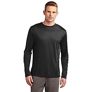 SPORT-TEK Long Sleeve PosiCharge Competitor TEE F20 Black