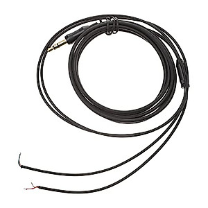 UKCOCO 1.5M Earphone Repair Cable LC-OFC Anoxic Copper Audio Wire Extension Cords DIY Headset Headphone Maintenance Wire with 30 Cores