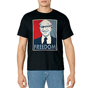 Milton Retro Friedman Graphic T-Shirt