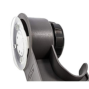 Camco RV Towel Hook | Add Hooks Inside/Outside Your RV | Strong Mechanical Suction Cup Hook (44028) , Black