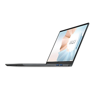 MSI Modern 15A Thin and Light Daily Laptop: 15.6" FHD 1080p, Intel Core i5-1155G7, Intel Iris Xe, 8GB, 512GB SSD, Win10, Carbon Gray (A11MU-654)