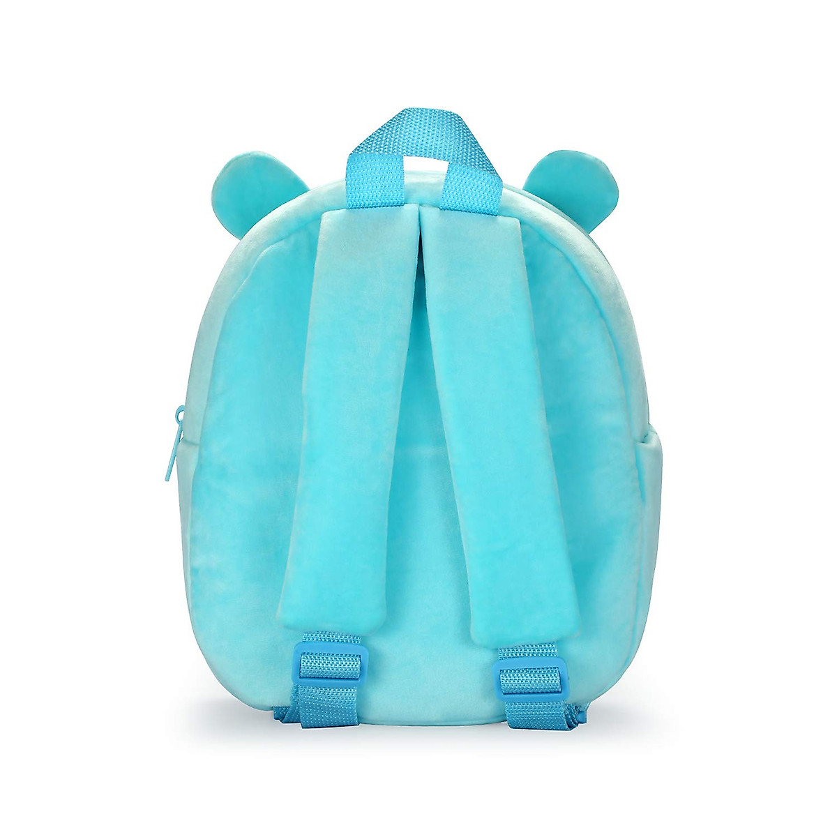 KTKA Cute Toddler Backpack Stuffed Cartoon Animal Mini Schoolbag For Boys And Girls (Blue owl)