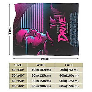 Ryan Gosling Ultra Soft Micro Fleece Blanket All Season Fuzzy Warm Throw Blanket for Sofa Chair Couch Bed