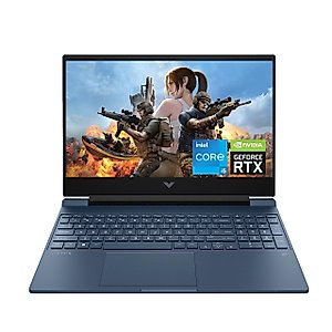 HP Newest Victus 15.6" FHD 144 Hz Gaming Laptop, Intel Core i5 13420H Processor, NVIDIA GeForce RTX 3050, 16GB RAM 1TB SSD, SD Card Reader, Backlit Keyboard, WiFi 6, Win11, Performance Blue