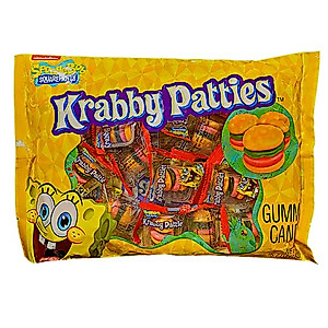 Frankford SpongeBob SquarePants Krabby Patties Gummy Candy, 5.7 oz Bag