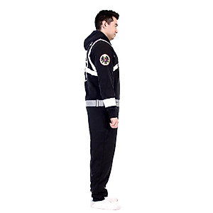 Marvel Agents of S.H.I.E.L.D. Men's Shield Jump Jumpsuit, Black, X-Large