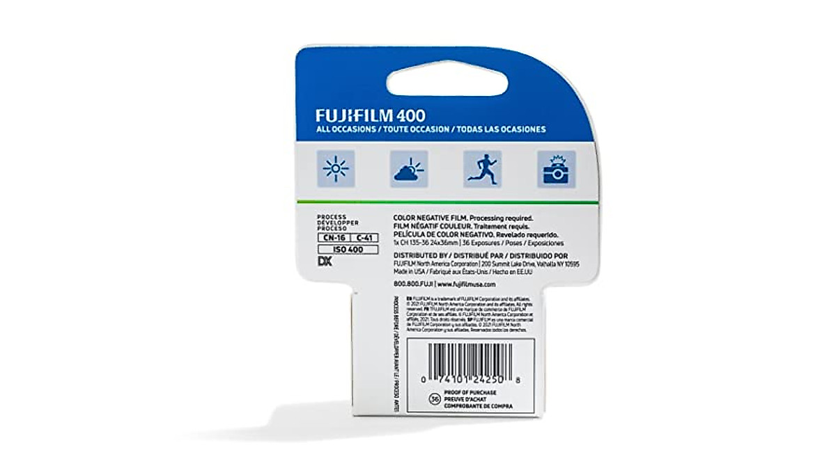 Fujifilm Fujicolor 400 Film - Capture Vibrant Colors
