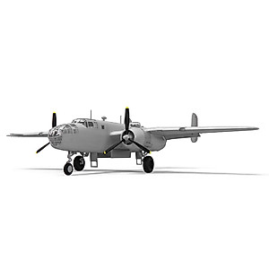 Airfix North American B-25B Mitchell 1:72 WWII Military Aviation Plastic Model Kit A06020, Assorted