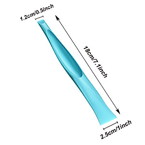 YXCCSE 15 Pack Multipurpose Stiff Scraper Cleaning Gum Scraper Tool,Kitchen Plastic Cleaning Scraper Tool Scratch Free Cleaning Tool, Label Scraper Gum Scraper Bottle Opener Can Opener