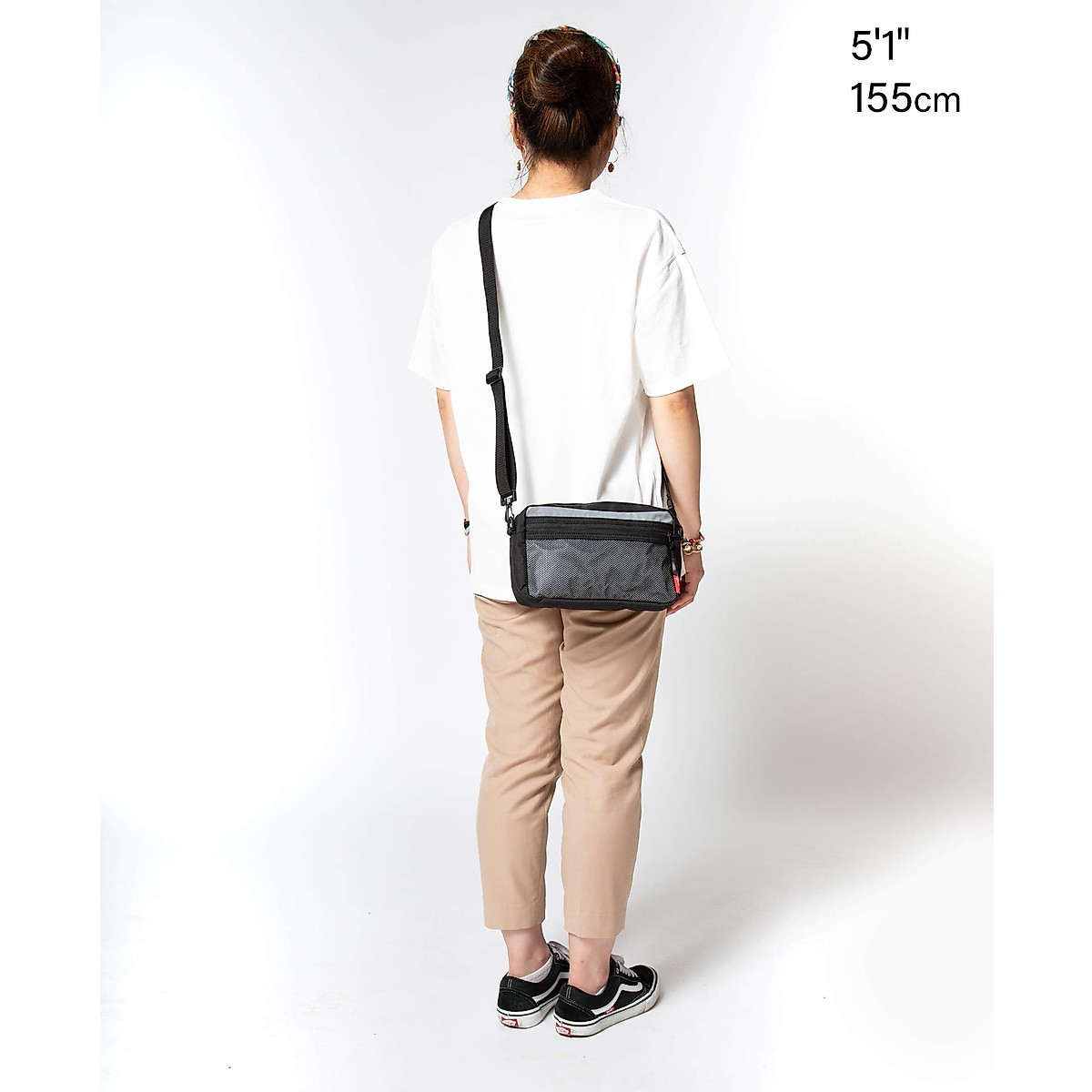 Manhattan Portage Luminosity Jogger Large Sling Bag Stylish and Durable Water-Resistant 1000D Cordura for Everyday Use