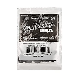 Dunlop 2.0mm Ultex® Jazz III, 2.0mm, 6/Player's Pack