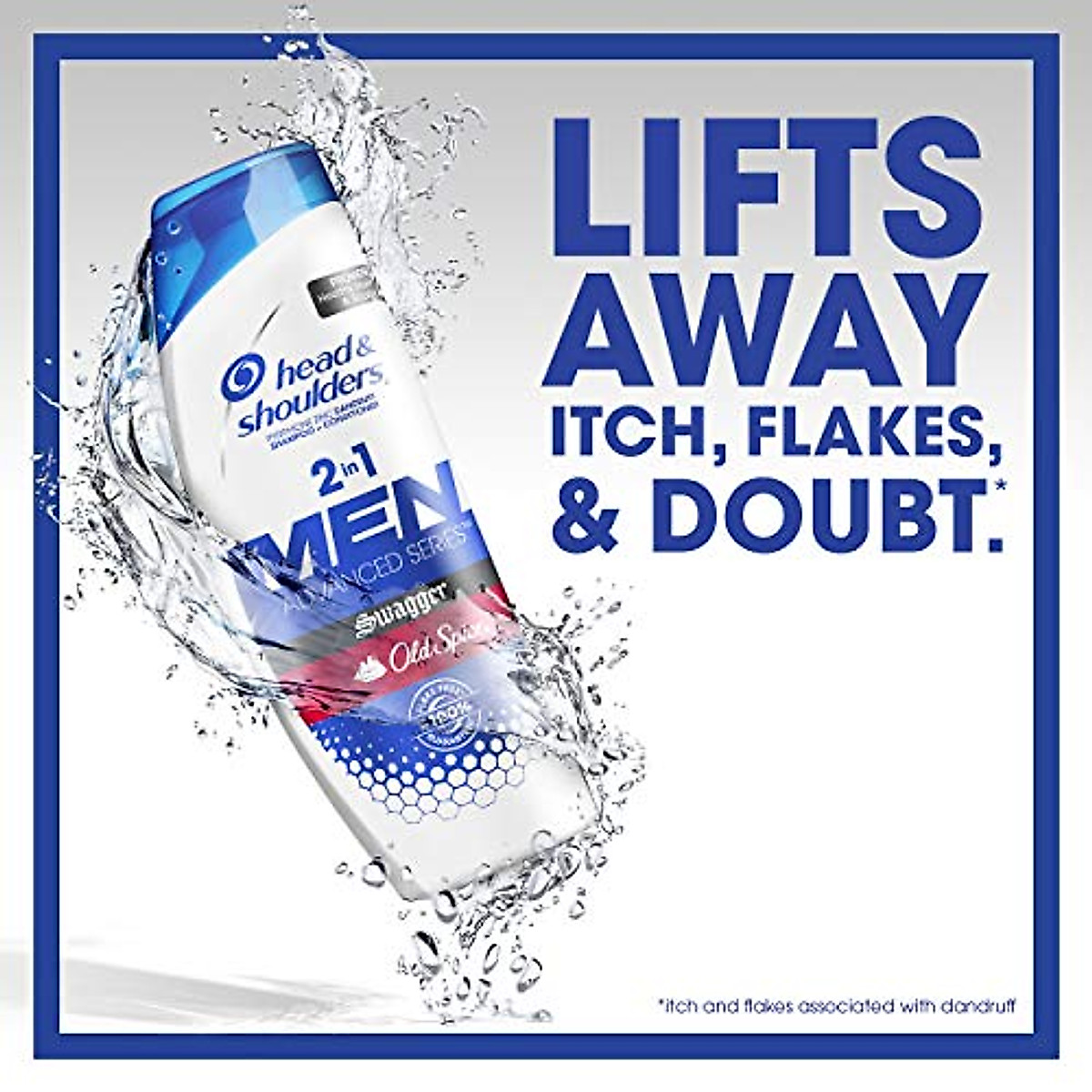 Head & Shoulders Old Spice Swagger Dandruff 2 In 1 Shampoo & Conditioner, 12.8 Fl Oz