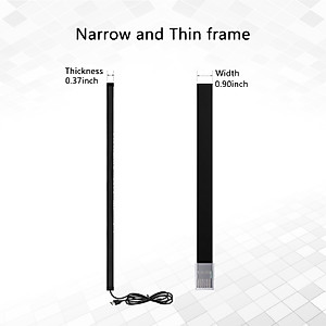 GreenTouch 55 inch 10 Points IR Touch Frame Infrared Touch Screen Without Glass USB Interface Free-Drive for Touch Monitor, Interactive White Board, Digital Kiosks and Interactive Displays