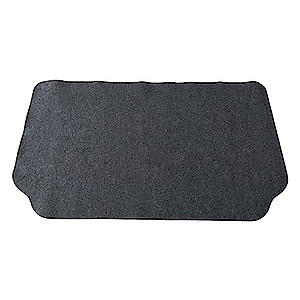 Huhudde Large Under Grill Mat for Outdoor Charcoal Flat Top Smokers Deck Protective Mat Fireproof Grill Pads Heat Resistant BBQ Floor Mat for Outdoor Grill