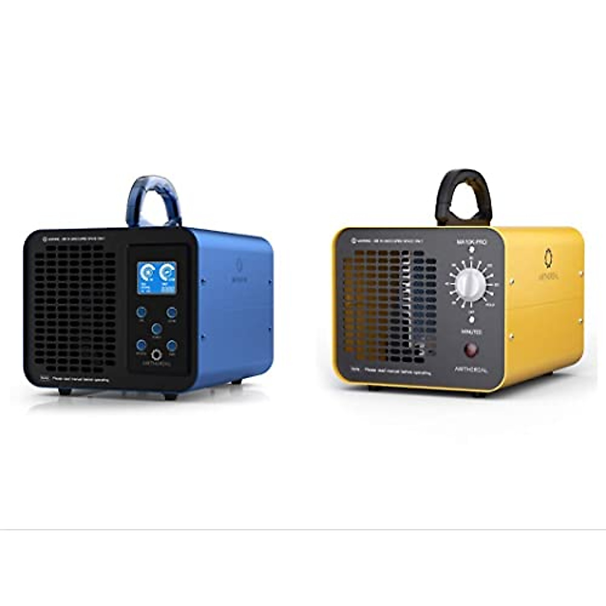 Airthereal Bundle | MA10K-PRODIGI Digital and MA10K-PRO Ozone Generators 10000 mg/h High Capacity O3 Ionizer Machine - Fireproof Tested by SGS