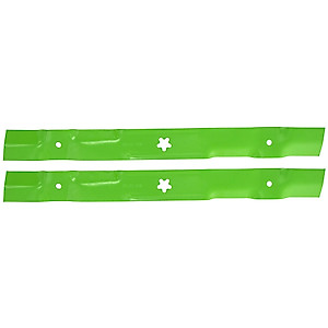 8TEN LawnRAZOR Mower Blade Set for Husvarna 532403107 YTH 21K46 20K46 2246LS 46 Inch Cut Deck (Mulching)