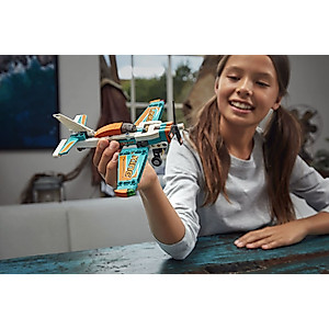 LEGO Technic Race Plane 42117 Toy to Jet Aeroplane 2 in 1 Stunt Model Building Set for Kids, Boys and Girls 7 Plus Years Old, Gift Idea