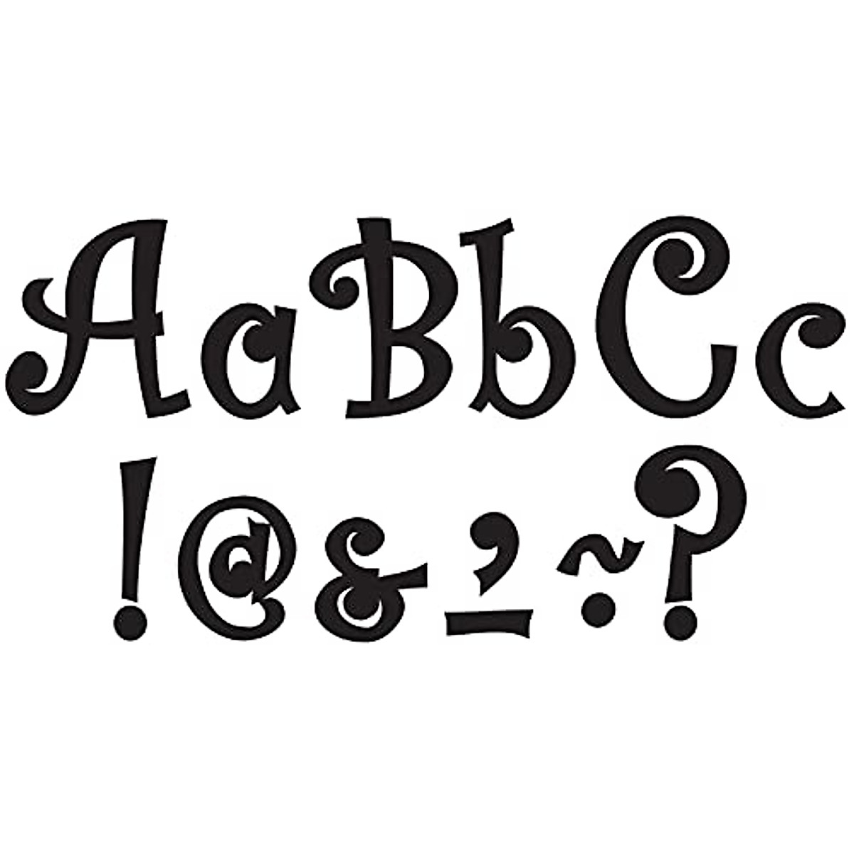 Teacher Created Resources 75174 7-Inch Bling Letters with Jewels