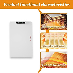 Tempmaster Adjustable Warming Tray, Temp Master Warming Tray, Tempmaster Warming Mat, Tempmaster Warming Tray, Multi-Function Hot Food Warming Pad, Food Warming Mat for Kitchen (Blue Gray, Large)