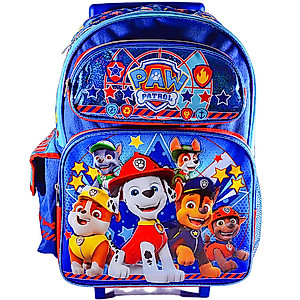 Paw Patrol Boy's 16" Large Rolling School Backpack