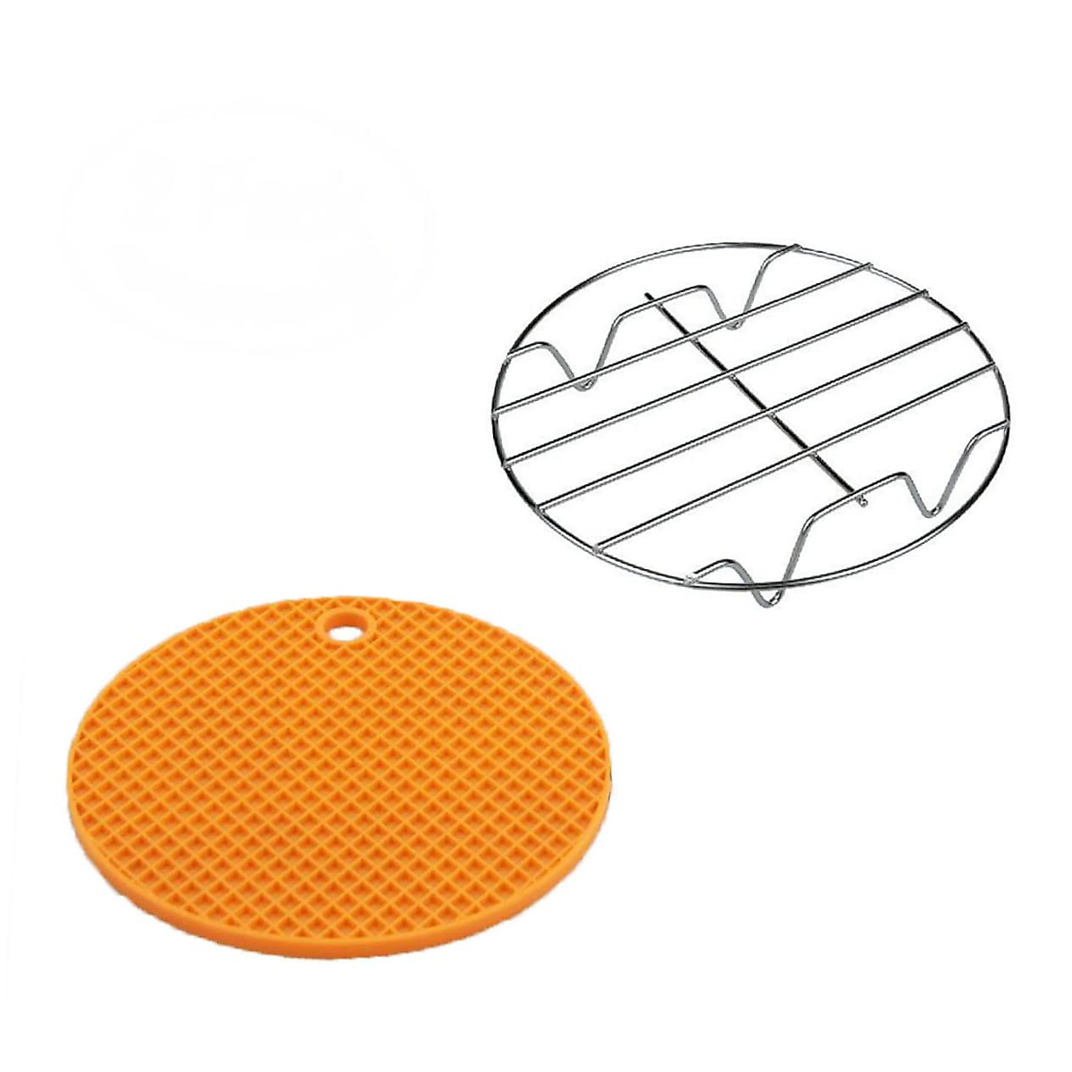 INOOMP 1 Set 7 Grilling Accessories Gold Cooking Grate for Grill Air Fryer Grill Accessories Barbecue Accessories Hiking Accessories Barbecue Tool 12 Piece Set Travel Outdoor