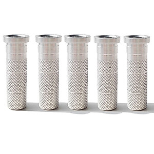 HNZMDY 30 Inch 6.2 mm Carbon Arrow Shaft Spine 500 Carbon Shaft Tube DIY Archery (shaft with insert, 24 Pcs)