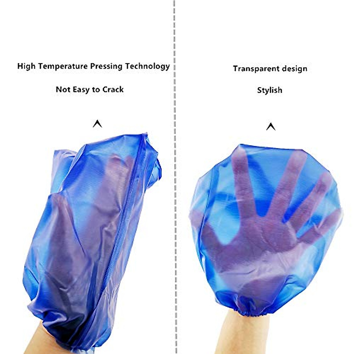 Waterproof Oversleeves for arms, Oversleeves Protector for Cooking, Oilproof Arm Sleeves Covers, PVC Butcher Sleeve for Dish Washing, Gardening, Cleaning Fish, Car Washing, Painting and Dog Grooming