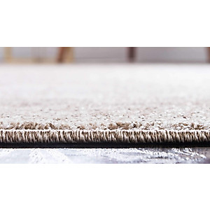 Unique Loom Del Mar Collection Area Rug - Abigail (2' 2" x 3' 1" Rectangle, Beige/ Ivory)