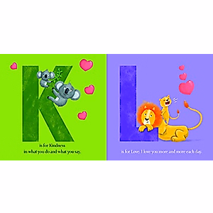 The ABCs of Love: Learn the Alphabet and Share Your Love with this Adorable Animal Board Book for Babies and Toddlers
