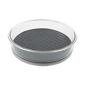 Spectrum Hexa Small Lazy Susan - Revolving Storage Tray for Refrigerator, Pantry, Cabinet, Table, & Shelf Organization/Perfect for Spices, Condiments, Produce, & More