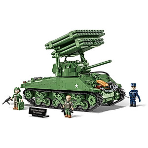 BRICKCOMPLETE COBI Set of 2: 2569 M4A3 Sherman & T34 Calliope - Executive Editon & 2562 Panzer III AUSF.J