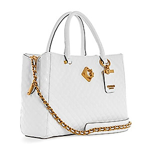 GUESS Nerina Girlfriend Satchel, White