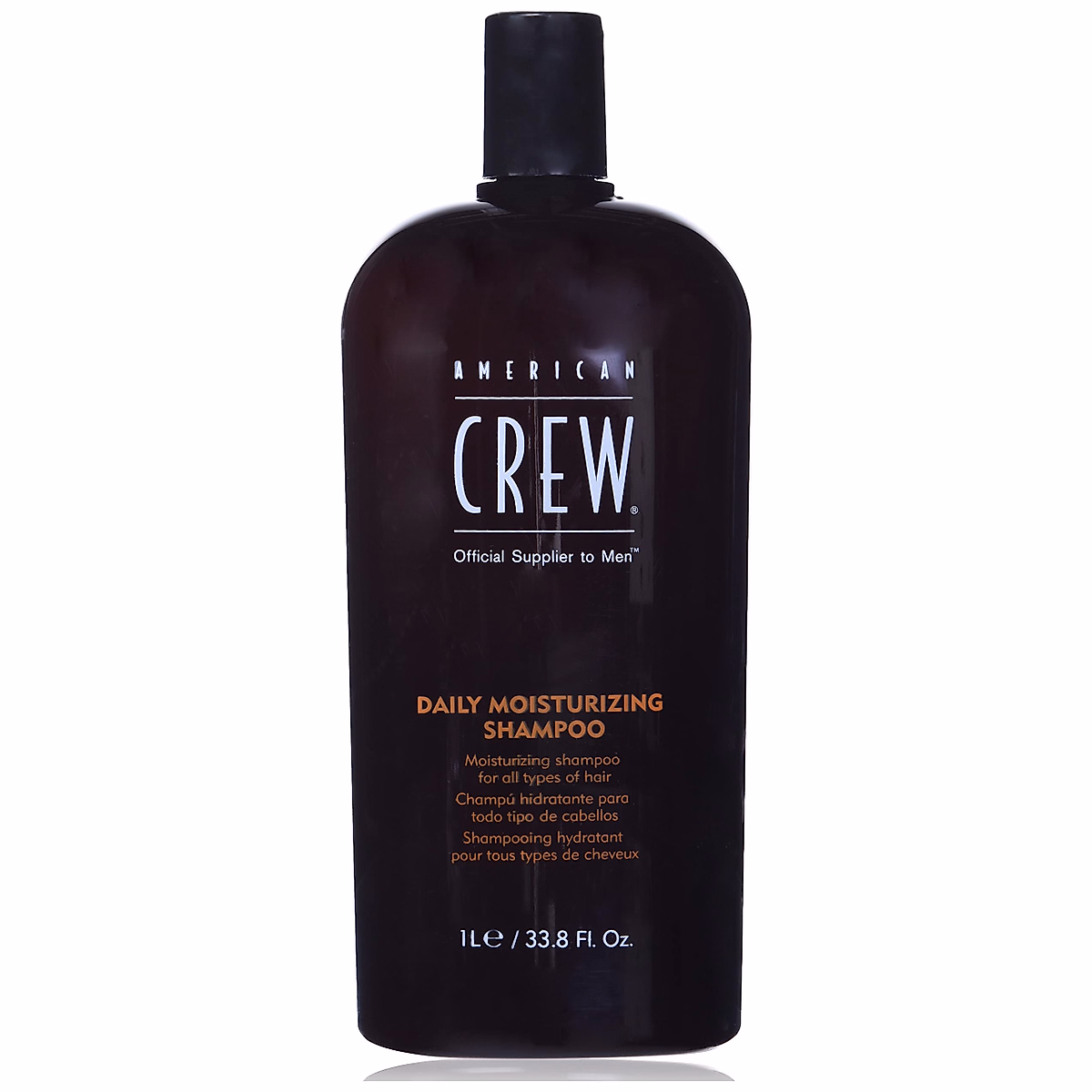 American Crew Men's Shampoo, Moisturizing Shampoo for Oily Hair, 33.8 Fl Oz