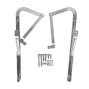 Attic Ladder Spreader Hinge Arms Replacement Kit for Werner 55-1 2006 and Older - (Pair)