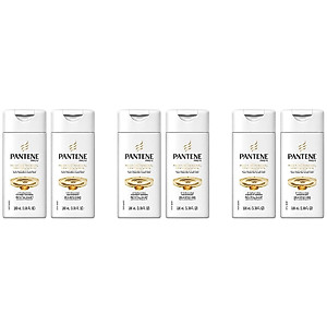 Pantene Shampoo & Conditioner Bundle, Daily Moisture Renewal, 3.38 Oz Travel Size (3 Duo Sets)