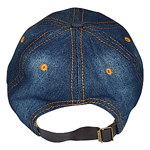 Popfizzy Bling Crown Baseball Cap for Women Rhinestone Hat, Bedazzled Baseball Caps, Distressed Hat, Fancy Bejeweled Hats, Sparkle Studded Denim Ball Caps (Crown)