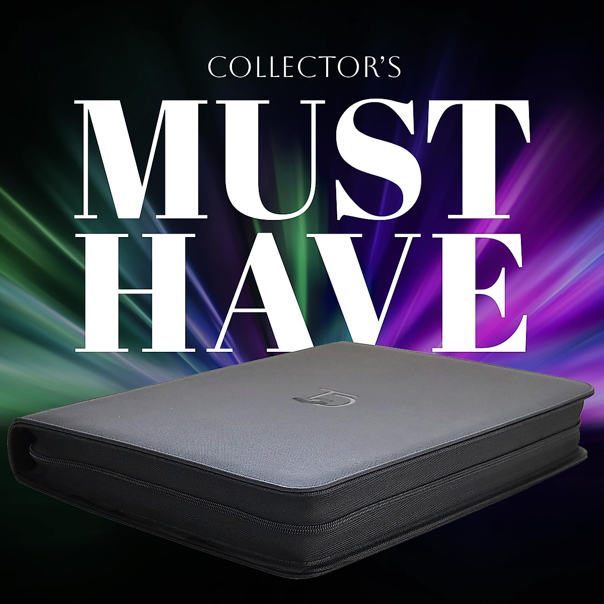 TopDeck 200 TopLoader Binder - 9 Pocket Card Binder Album - TCG Secure Storage Sleeves - Compatible with Yugioh, Magic the Gathering, Pokemon and More - Trading and Sports Card Holder