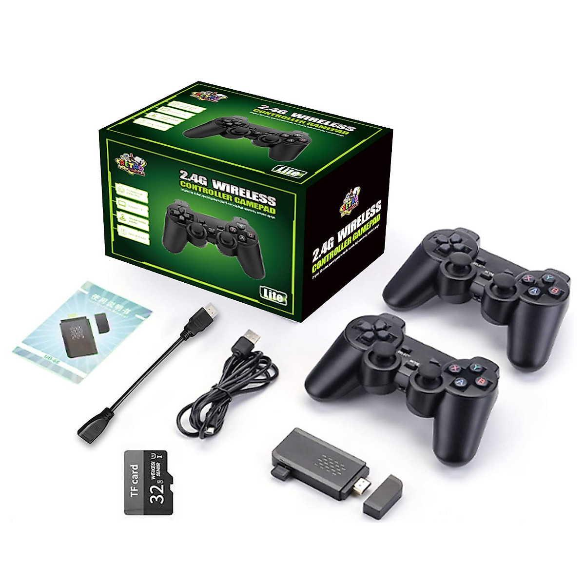 NUBSUP UB-66 Video Game Console 4K HDMI-Compatible Game Stick Built in 3500 Retro Game TV Console Support for P1/FC/GBA