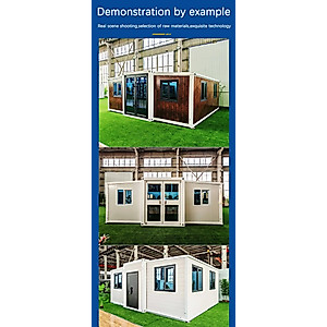 Detachable Luxury Villa Expandable Portable House Foldable and Expandable Container House