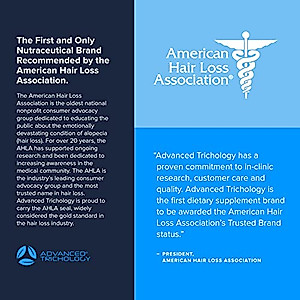 FoliGROWTH™ Hair Growth Supplement for Thicker Fuller Hair | Approved* by the American Hair Loss Association | Revitalize Thinning Hair, Backed by 20 Years of Experience in Hair Loss Treatment Clinics