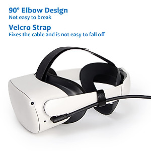 Link Cable 16FT/5M for Quest 2/Quest 1, USB C to USB C High Speed Data Transfer Fast Charging Cable, USB 3.2 Gen 1