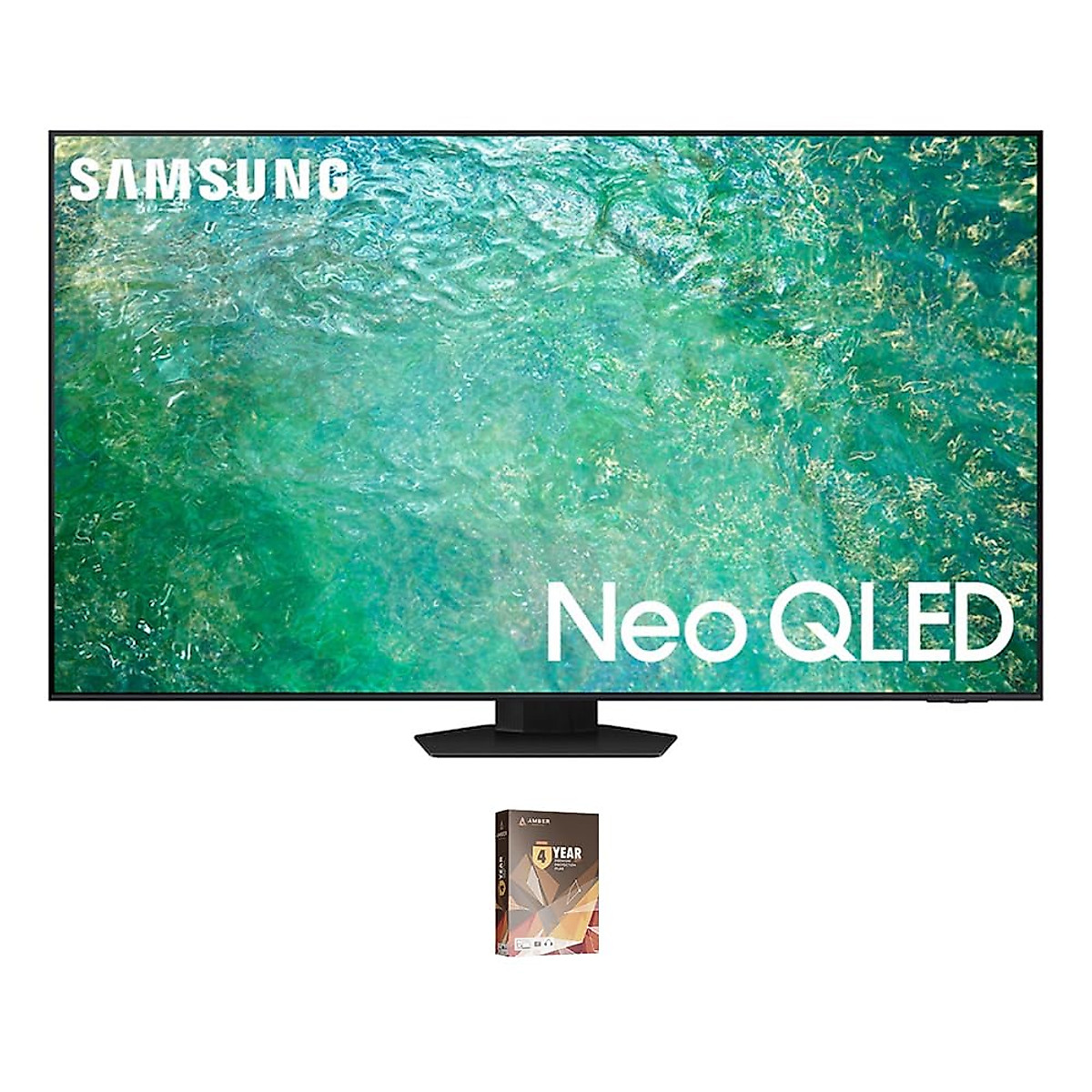 SAMSUNG QN75QN85CAFXZA 75 Inch 4K Neo QLED Smart TV with Dolby Atmos with an Additional 4 Year Coverage (2023)