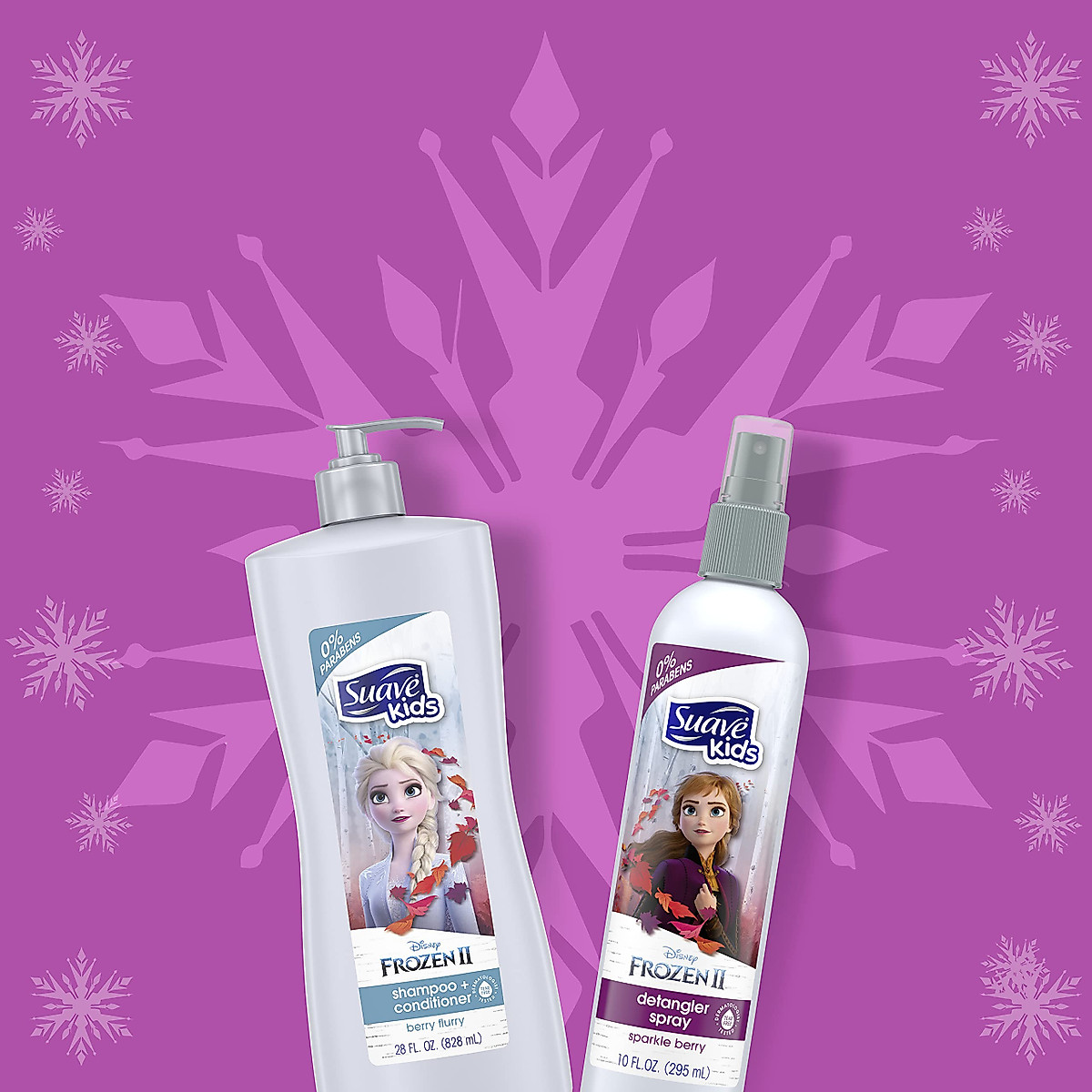 Suave Kids Disney FrozenDetangler Spray Anna Sparkle Berry 10 oz