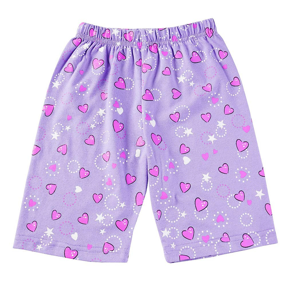 Little Girls Summer Pajamas Unicorn Short Sleeve 100% Cotton Sleepwear 2 Pieces Toddler Pjs Children Clothes Kids Jammies Sets Size 5t