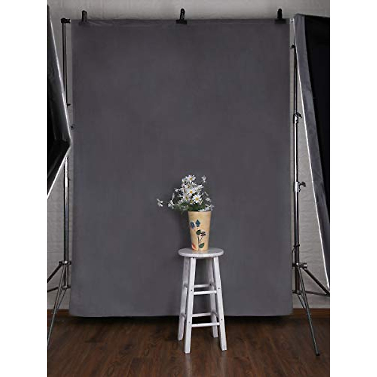 Kate 6ft×9ft Solid Gray Backdrop Portrait Background for Photography Studio