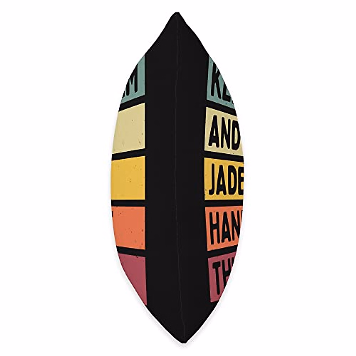 Personalized Gift Ideas Jade Keep Calm and Let Jade Handle This Funny Quote Retro Throw Pillow, 18x18, Multicolor